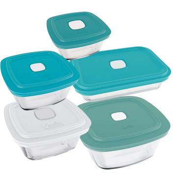 Kit 5 Facilita Vap 300 / 500 / 750 / 1 / 2 Marinex Vidro - Pote ...