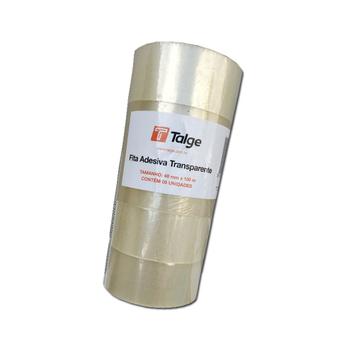 Kit 5 Fitas Talge Adesiva Fechar Caixa 48mmx100m - Fita Adesiva ...