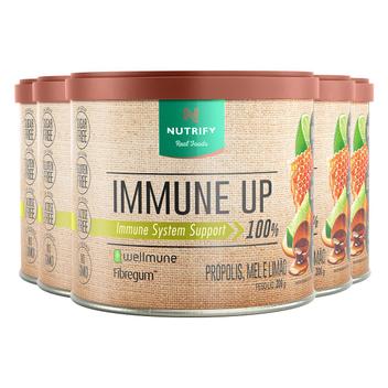 Kit 5 Immune Up Wellmune Propólis, Mel e Limão Nutrify 200g - Bebida ...