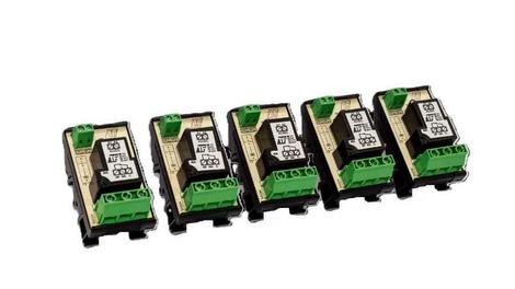 Kit 5 interface borne rele potencia 127vac 40a - TECNOFINGER - Relé ...