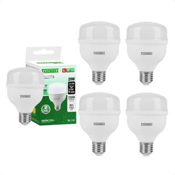 Kit 5 Lampadas Bulbo High Led 20w Alta Potencia Bivolt - Taschibra ...