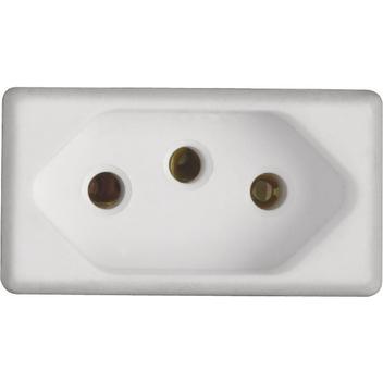 Kit 5 Modulo Tomada 2P+T 20A Giz Liz Lux Tablet Tramontina - Módulo de ...