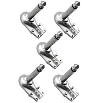 Kit 5 Plug Conector P10 Mono Em L Modelo Cachimbo Qualidade - RPC ...