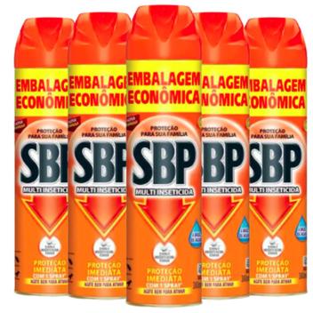 KIT 5 SBP AERO MULTI INSETOS 380ml - Inseticidas - Magazine Luiza