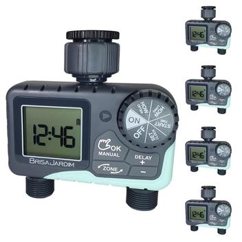 Kit 5 Temporizador Irrigação Digital 2S TIE21 BrisaJardim - Timer para ...