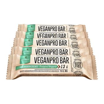 Kit 5 Veganpro Bar Nutrify Barra de proteína Vegana Amendoim Und ...