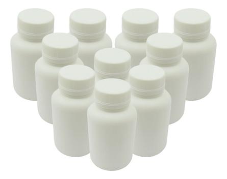 Kit 500 Pote Plástico Tampa Lacre R200 Comprimidos Capsulas - Paralelo ...