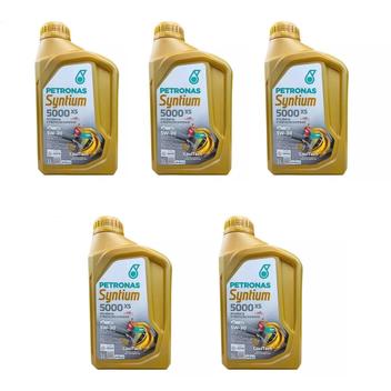 Kit 5L Óleo Lubrificante Petronas Syntium 5000xs 5W-30 Sintético ...