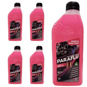 Kit 5l Paraflu Pronto Para Uso Orgânico Coloração Rosa 1l - Salão de ...