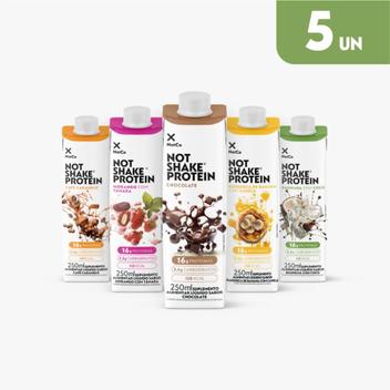 Kit 5x Bebida Proteica NotCo NotShake Protein 250ml Sabores Sortidos ...