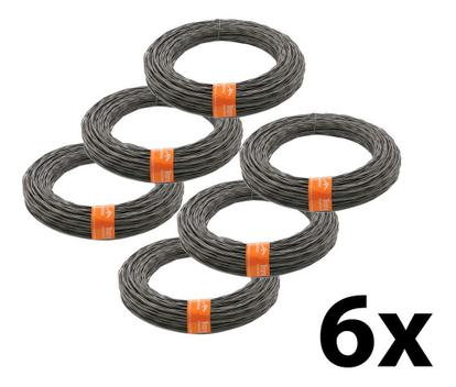 Kit 6 Arame Trançado Recozido Duplo 1,24mm - Arame Recozido - Magazine ...