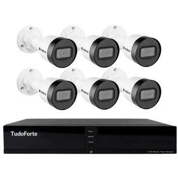 Kit 6 Câmeras Intelbras VIP-C 1230 B IP Bullet Full HD 1080p IP67 Visão ...