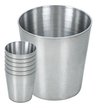 Kit 6 copos aluminio n9 - 500 ml - ASC - Copos - Magazine Luiza