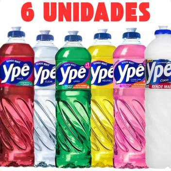 Kit 6 Detergente Ypê Colorido - Detergente - Magazine Luiza