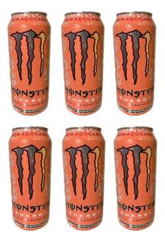 Kit 6 Energético Monster Zero Açúcar Ultra Peachy Keen 473ml - Bebida ...
