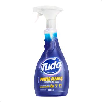 Kit 6 Flotador Multiuso Tudo Power Clean Politriz 500ml - Limpa Piso - Magazine Luiza