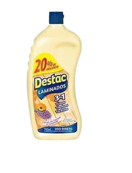 Kit 6 Frascos Limpador Piso Destac Uso Direto Laminado 750Ml - Destac ...