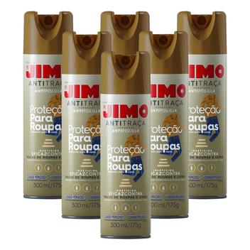 Kit 6 Inseticida Antitraça Aerosol Jimo 300ml - Inseticidas - Magazine ...