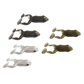 Kit 6 Iscas Artificiais Para Pesca Monster 3X Paddle Frog 9,5cm - Isca ...