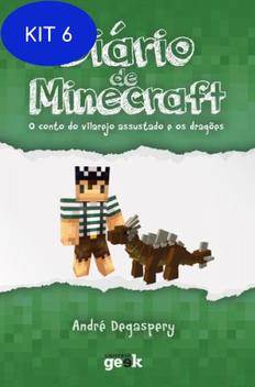 Kit 6 Livro Diario De Minecraft - Vol 02 - UNIVERSO GEEK - Livros de ...