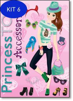 Kit 6 Livro Princess Top: Acessories - Girassol - Livros de Arte e ...