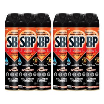 Kit 6 Multi-inseticidas Insetos Rasteiros Ultra Sbp 360ml - Reckitt ...