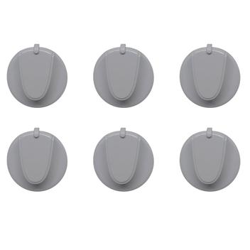 Kit 6 Peças Botão Manipulador Fogão de Piso a Gás Mueller 5 Bocas ...