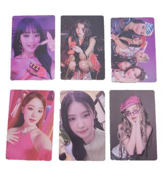 Kit 6 Photocards (G)-Idle Idol Kpop Gidle Colecionáveis Dupla Face ...