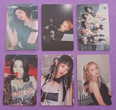 Kit 6 Photocards (G)-Idle Nxde gidle Tomboy Idol Kpop Colecionáveis ...