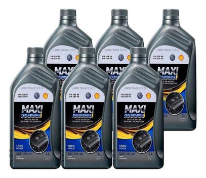Kit 6 Shell Maxi Performance 5w40 Volks 508/509 - Lubrificantes ...