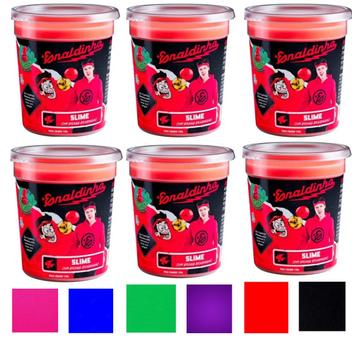 Kit 6 Slime Gelastica Enaldinho Youtuber C/ Bolinha Surpresa - Toys Lab ...