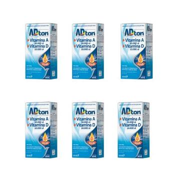 Kit 6 Suplemento Vitamina A+D 20ml Adton - Airela - Vitaminas A-Z ...