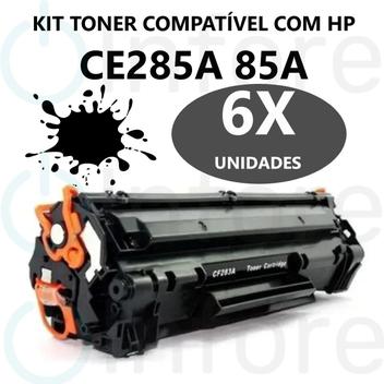 KIT 6 Toner Compatível Universal Ce285a Cb435a Cb436a Para Impressora ...