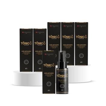 Kit 6 Tônico Capilar Poderoso Antiqueda Crescimento do Cabelo - Potenza ...