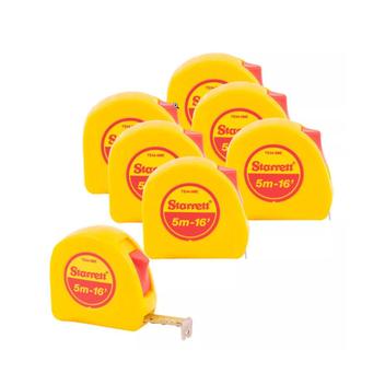Kit 6 Trenas De Bolso 5 Metros Starrett Milímetros E Pol - Trena ...