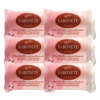 Kit 6 und Sabonete Marluce Artesanal Rosa Erva Doce 90g - Cuidados com ...