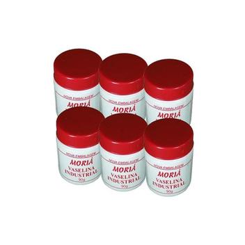 Kit 6 Vaselina Sólida Pasta Lubrificante Industrial 90G - Moriá - Pasta ...