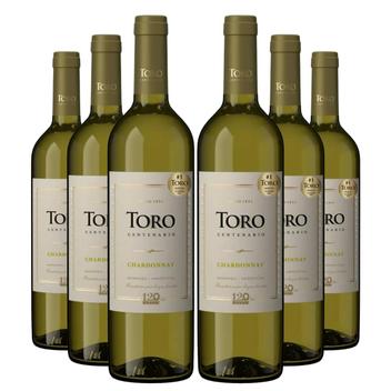 KIT 6 Vinho Argentino Toro Centenario Chardonnay, 750ml - Vinho ...