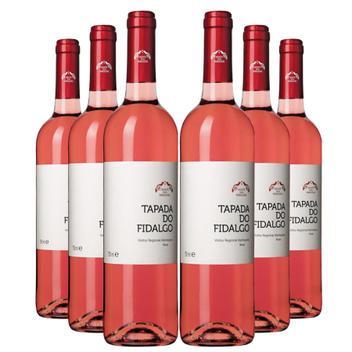 KIT 6 Vinho Português Tapada do Fidalgo Rosé, 750ml - Vinho - Magazine ...