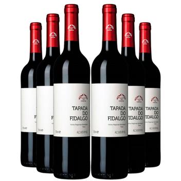 KIT 6 Vinho Português Tapada do Fidalgo Tinto, 750ml - Vinho - Magazine ...