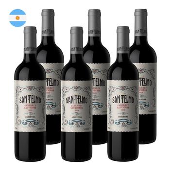 Kit 6 Vinhos San Telmo Cabernet Sauvignon Tinto Argentina 750ml - Vinho ...