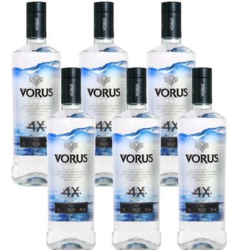 Kit 6 Vodka Vorus Tradicional Salton 1L - Vodka - Magazine Luiza