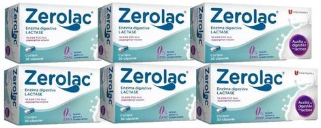 Kit 6 Zerolac 30 Cápsulas 10.000 Fcc - União Química - Uniao Quimica ...