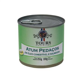 Kit 6X: Atum Pedaços Em Óleo Tours 255G - Atum Enlatado - Magazine Luiza