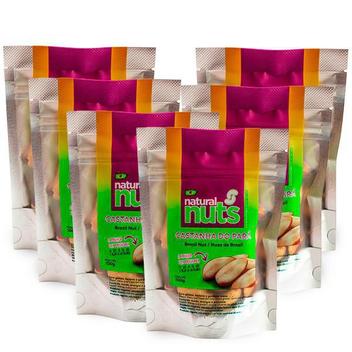 Kit 6X Castanha Do Pará - Ziplock 100G - Natural Nuts - Castanha ...