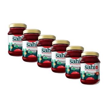 Kit 6X: Geleia De Morango Orgânica Zero Açúcar Sahi 180G - Geleia ...