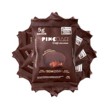 Kit 6X: Snack Proteico Cup Chocolate Pincbar 24G - Barra de Proteína ...