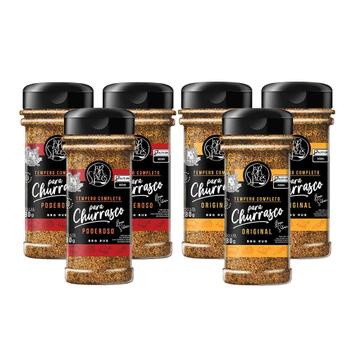 Kit 6X Tempero Completo para Churrasco - BR Spices - Tempero - Magazine ...