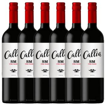 Kit 6x Vinhos Tintos Argentinos Callia Syrah Malbec - Vinho - Magazine ...