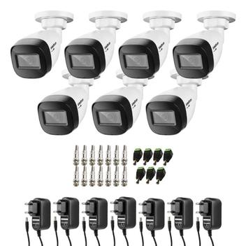 Kit 7 Câmeras Intelbras VHD 1130 B HD 720p com Lente 2.8mm Visão ...
